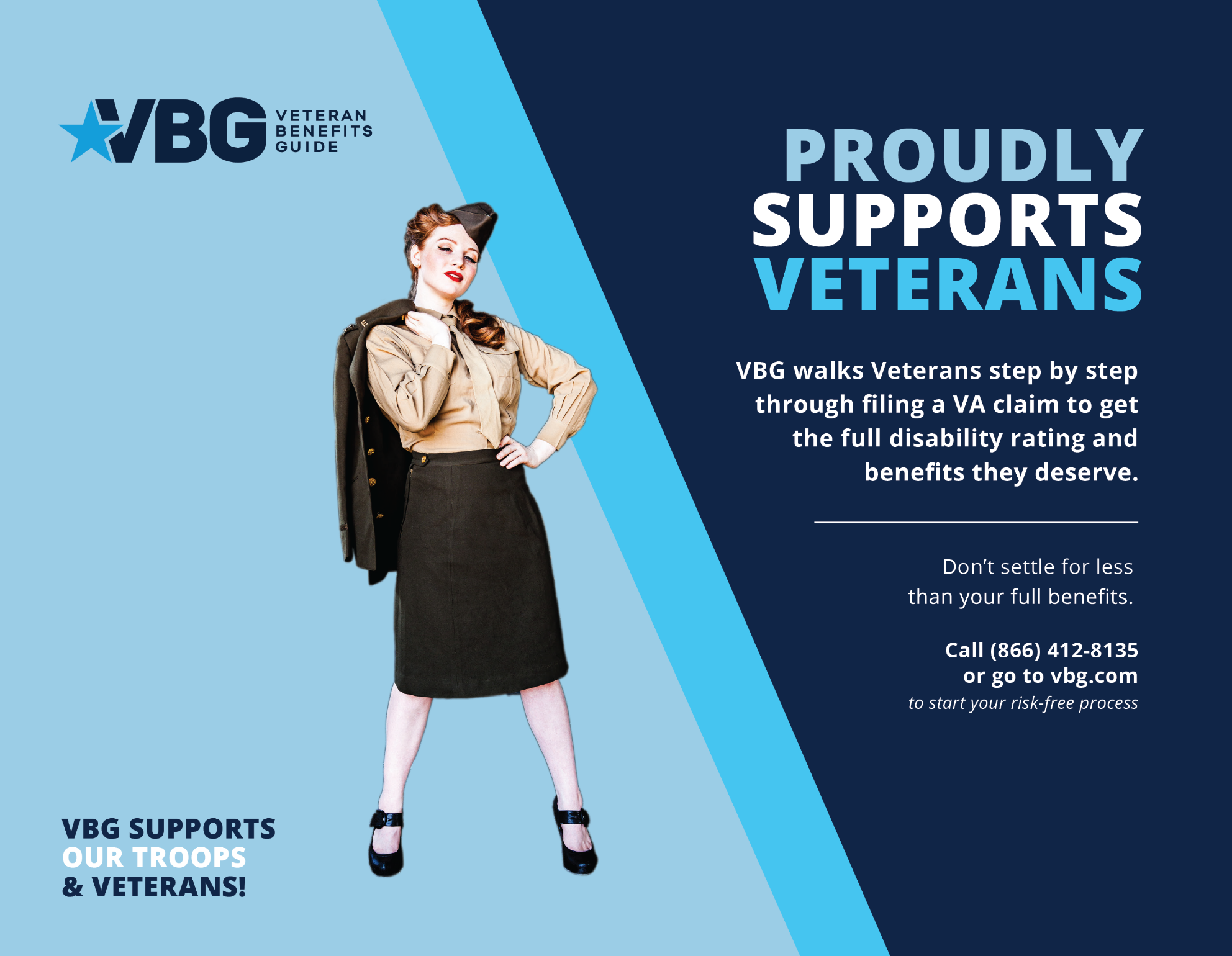 VBG - Veteran Benefits Guide | Brand Portal - Layout Samples